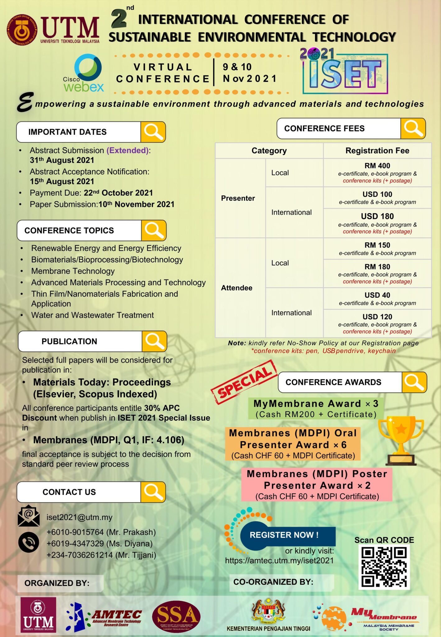 AMTEC | ADVANCED MEMBRANE TECHNOLOGY RESEARCH CENTRE