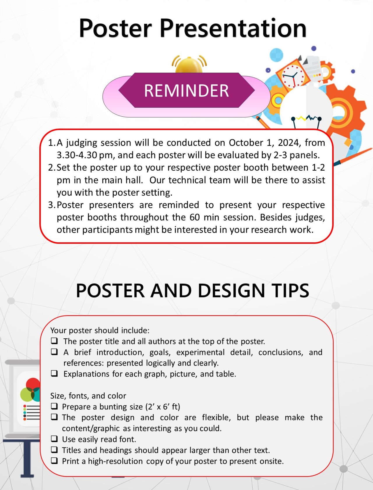 Poster Guidelines | AMTEC