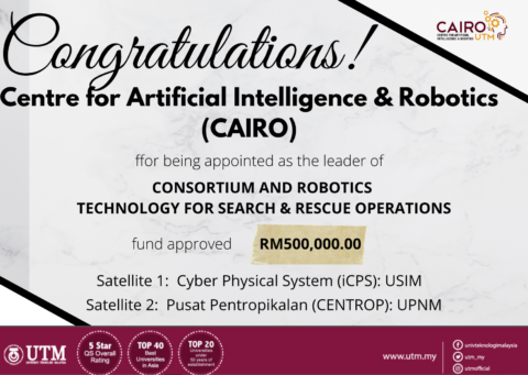 Congratulations CAIRO! | CAIRO UTM