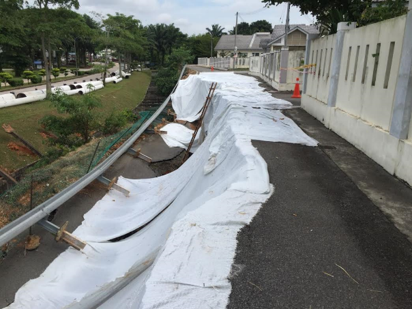 Work on Slope Improvement for Majlis Perbandaran Kulai, Johor. | GEOTROPIK