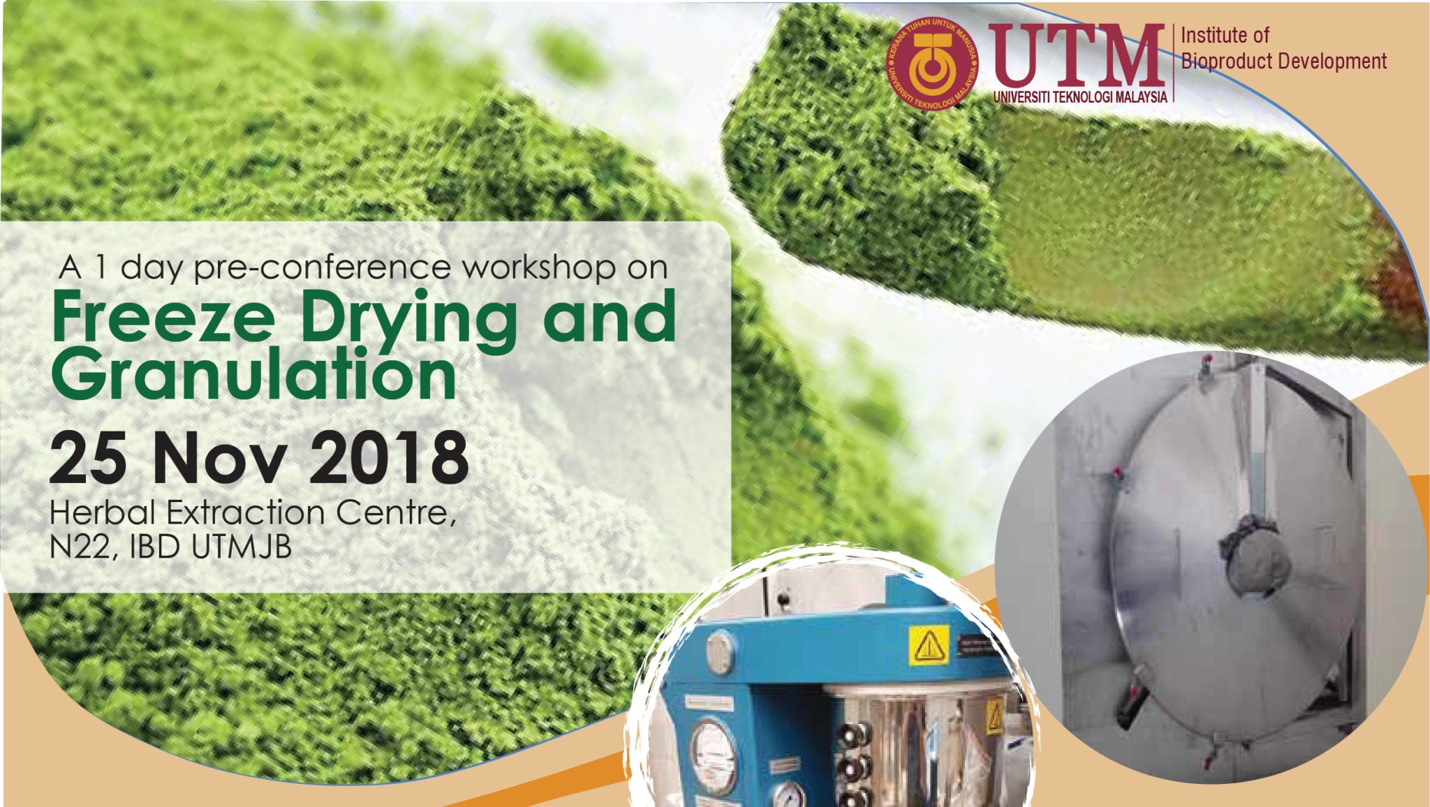 Freeze Drying and Granulation | Institute Of Bioproduct Development