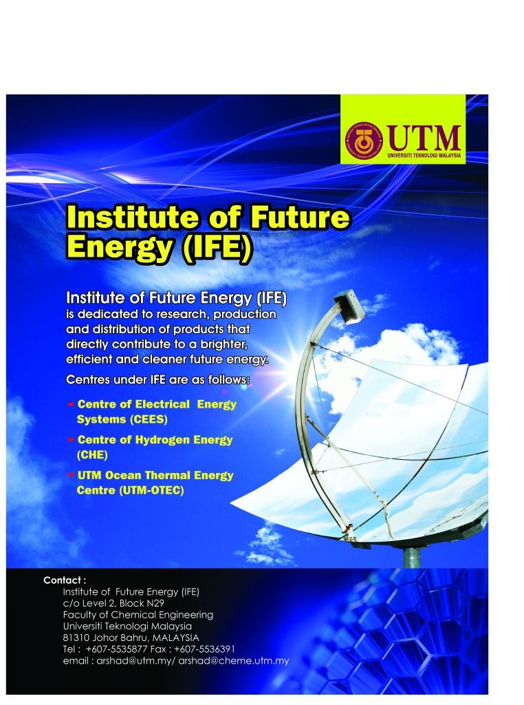 Poster IFE – Institute of Future Energy