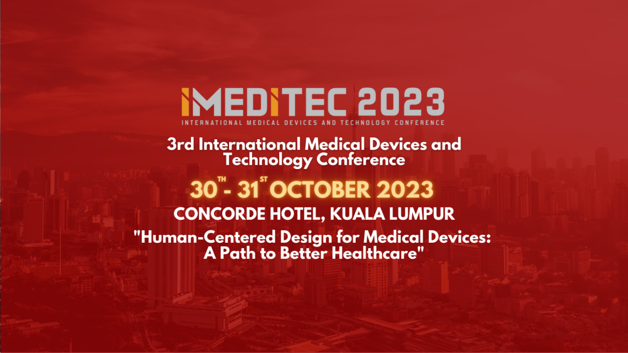 iMEDiTEC 2023 | 3rd International Medical Device and Technology Conference