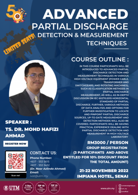 2 Days Course – Advanced Partial Discharge Measurement and Detection ...