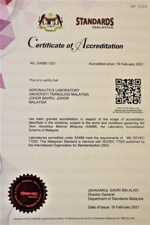 Congratulations UTM Aerolab for your ISO/IEC 17025 Accreditation ...